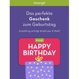 limango Digitale Geschenkkarte &ndash; Motiv: Happy Birthday | Gr.: 10 Euro | per E-Mail