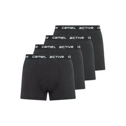 Camel Active Boxershorts im 4er-Pack in Schwarz | Gr.: XL