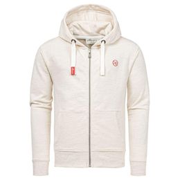 Amaci&Sons Amaci&Sons Sweatjacke MILTON in Beige | Gr.: M