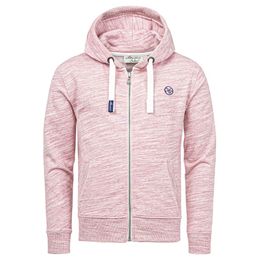 Amaci&Sons Amaci&Sons Sweatjacke MILTON in Bordeaux | Gr.: L