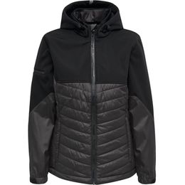 Hummel Rei&szlig;verschluss Jacke Hmlnorth Damen in BLACK/ASPHALT | Gr.: S