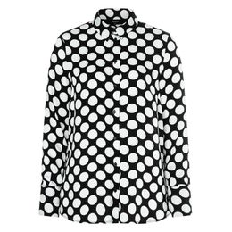 More & More More & More Punktebluse in big dot black | Gr.: 36