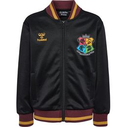 Hummel Rei&szlig;verschluss Jacke Hmlharry Kinder in BLACK | Gr.: 104