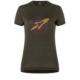 super.natural Shirt "Rocket" in Anthrazit | Gr.: S