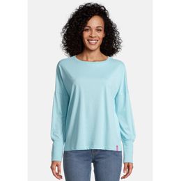 Salzhaut Longsleeve SMAAK in Aqua | Gr.: M