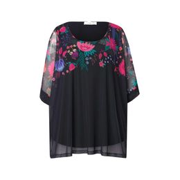 MIAMODA Bluse in schwarz | Gr.: 50-52