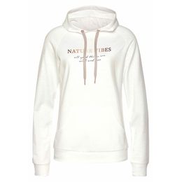 Lascana Hoodie in beige | Gr.: 36-38