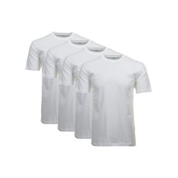 Ragman T-Shirt 4er Pack in Weiß | Gr.: M