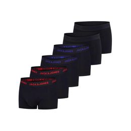 Jack & Jones Jack & Jones Trunk 6er Pack Basic Trunks regular/straight in Mehrfarbig | Gr.: 3XL