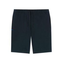 Schiesser Pyjamashorts Mix & Relax Bermuda in Dunkelblau | Gr.: 54