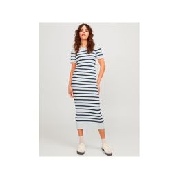 Jack & Jones Jack & Jones Kleid in Wei&szlig;/Blau | Gr.: XS