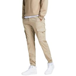 Jack & Jones Jack & Jones Cargo JJIPAUL JJFLAKE AKM 542 CROCKERY tapered in Beige | Gr.: W34/L30