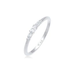 Elli Ring 925 Sterling Silber Verlobungsring in Silber | Gr.: 58