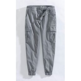 AUTHENTIC LE JOGGER Cargohose in hellgrau | Gr.: 36