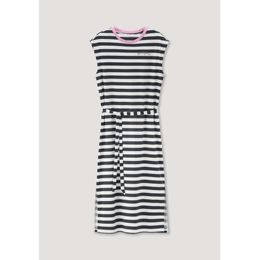 hessnatur Jersey Kleid Midi Regular in marine | Gr.: 34