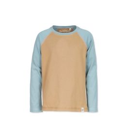Band of Rascals Longsleeve " Raglan " in caramel-arctic-blue | Gr.: 164