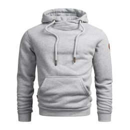 Alessandro Salvarini Hoodie AS-294 in Hellgrau | Gr.: L