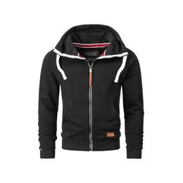 Alessandro Salvarini Jacke A. Salvarini Herren Sweatjacke AS192 in Schwarz | Gr.: S