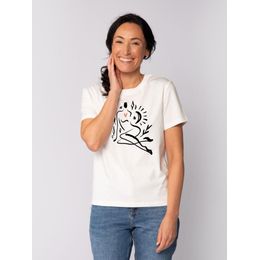 wat? Apparel T-Shirt Self love in Off White | Gr.: 44