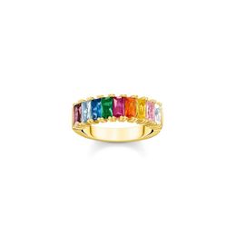 Thomas Sabo Ring Gold in gold, bunt | Gr.: 48