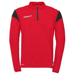 Uhlsport Trainingsjacke "Squad 27 1/4 Zip Top" in Rot | Gr.: 116