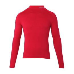 Uhlsport Longsleeve "Baselayer Turtle Neck Performance Pro" in Rot | Gr.: 152