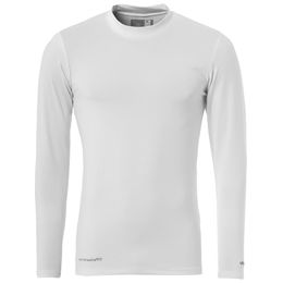Uhlsport Longsleeve "Distinction Colors Baselayer" in Wei&szlig; | Gr.: 140