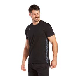 Erima Herren Essential Team T-Shirt in schwarz/slate grey | Gr.: S