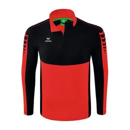Erima Kinder Six Wings Trainingstop in rot/schwarz | Gr.: 140
