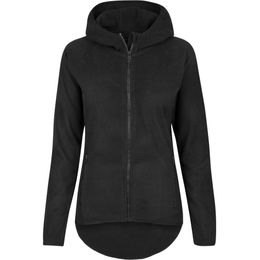 Urban Classics Zip-Kapuzenpullover in black | Gr.: XS