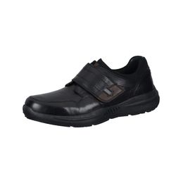 Comfortabel Klettverschluss-Schuhe in schwarz | Gr.: 44