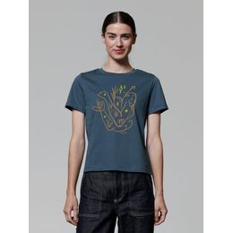 wat? Apparel T-Shirt Self love in Petrol | Gr.: 38