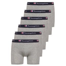 Champion Boxershorts 6pk Boxer U20001 in Light Grey Melange 3390 | Gr.: S