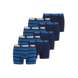 Puma Boxershorts HERITAGE STRIPE BOXER 8er Pack in 056 - blue | Gr.: XL