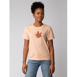 wat? Apparel T-Shirt Herbst in Fraiche Peche | Gr.: 34