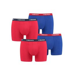 Head Boxershorts Basic Boxer 4P in White/Blue/Red | Gr.: M