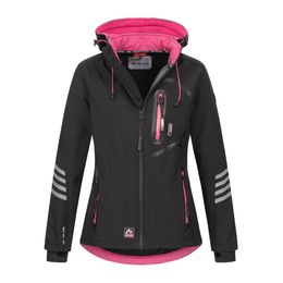 Jacke Arctic Seven Damen Softshelljacke AS186 in Schwarz | Gr.: 4XL