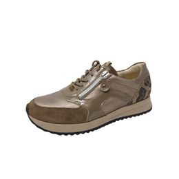 Waldl&auml;ufer WALDL&Auml;UFER sportlicher Schn&uuml;rer H- Vicky in Beige | Gr.: 42