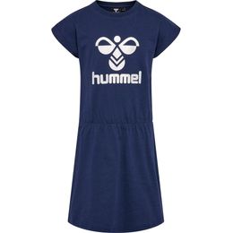Hummel Verstellbare Taille Kleid Hmlflowy M&auml;dchen in BLACK IRIS | Gr.: 128