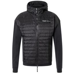 super.natural Hybridjacke "Warm Up" in Schwarz | Gr.: L
