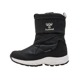 Hummel Schn&uuml;rsenkel Stiefel Root Puffer Lebensstil Kinder in BLACK | Gr.: 24