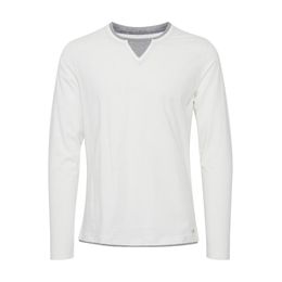 Blend Langarmshirt BHLeonas in Wei&szlig; | Gr.: XL