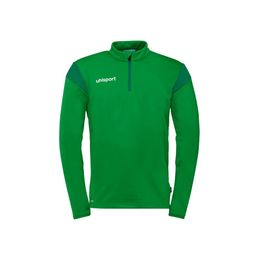 Uhlsport 1/4 ZIP TOP Squad 27 in gr&uuml;n/lagune | Gr.: 152