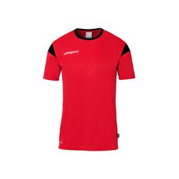 Uhlsport Trainings-T-Shirt Squad 27 in rot/schwarz | Gr.: 116