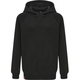 Hummel Kapuzenpullover Hmlred Kinder in BLACK | Gr.: 140