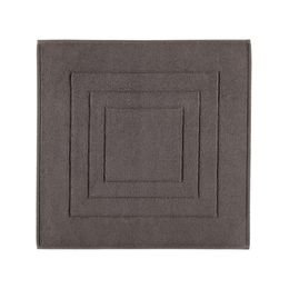 Vossen Badematten Feeling slate grey - 7420 in slate grey - 7420 | Gr.: 60 x 60 cm