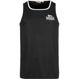 Lonsdale Sportshirt "Amateur Singlet" in Schwarz | Gr.: XXS