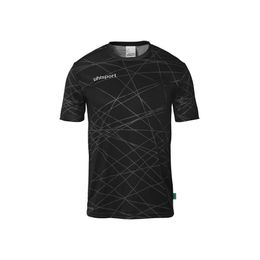 Uhlsport Trainings-T-Shirt Prediction Kids in schwarz | Gr.: 116