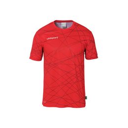 Uhlsport Trainings-T-Shirt Prediction Kids in rot | Gr.: 152