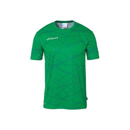 Uhlsport Trainings-T-Shirt Prediction Kids in gr&uuml;n | Gr.: 128